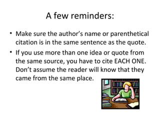 Cite Your Sources: Techniques to Avoid Plagiarism and Properly Cite ...