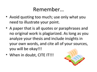 Cite Your Sources: Techniques to Avoid Plagiarism and Properly Cite ...