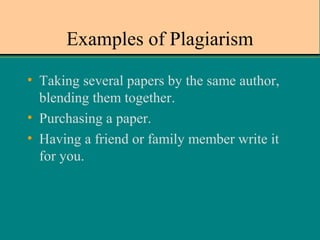 Plagiarism | PPT