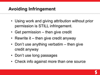 Plagiarism, Copyright and Fair Use in Business Communications | PPT