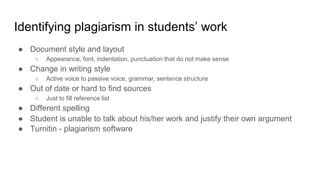 Plagiarism: What it is and how to avoid it | PPTX