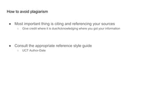 Plagiarism: What it is and how to avoid it | PPTX