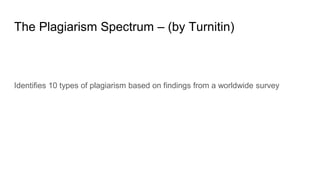 Plagiarism: What it is and how to avoid it | PPTX