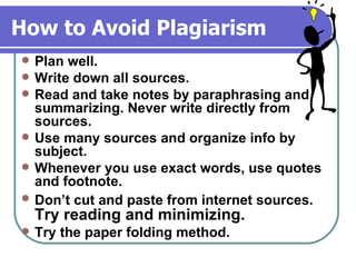 Plagiarism | PPT