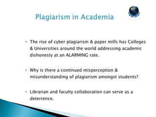 Plagiarism & Academic Dishonesty | PPT
