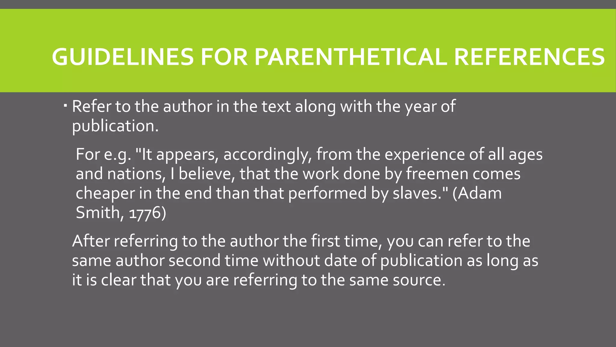 Plagiarism and apa style | PPT