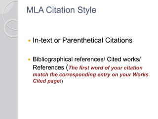 Citation Lesson for Middle and High School Teacher-Librarians | PPTX