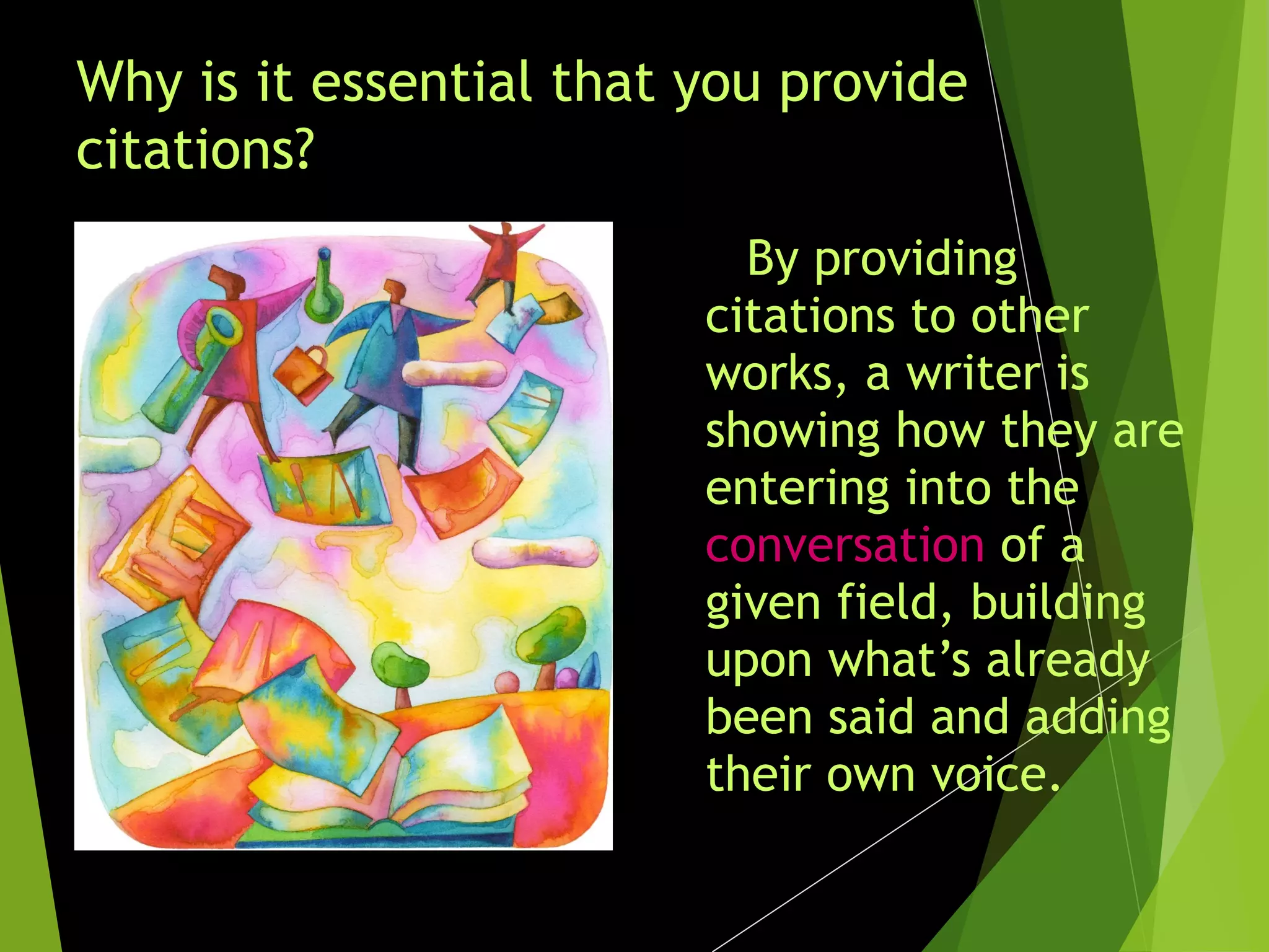 Plagiarism and citations module | PPT