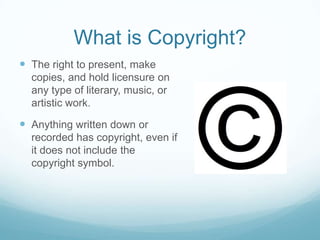 Plagiarism and copyright edp279 | PPTX