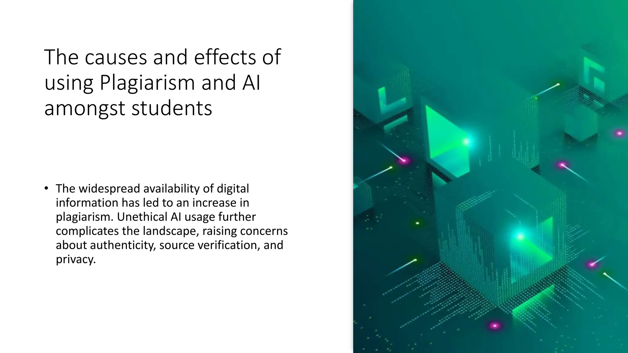 Plagiarism and Unethical AI Practices.pptx | Technology Industry | Industries