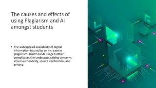 Plagiarism and Unethical AI Practices.pptx
