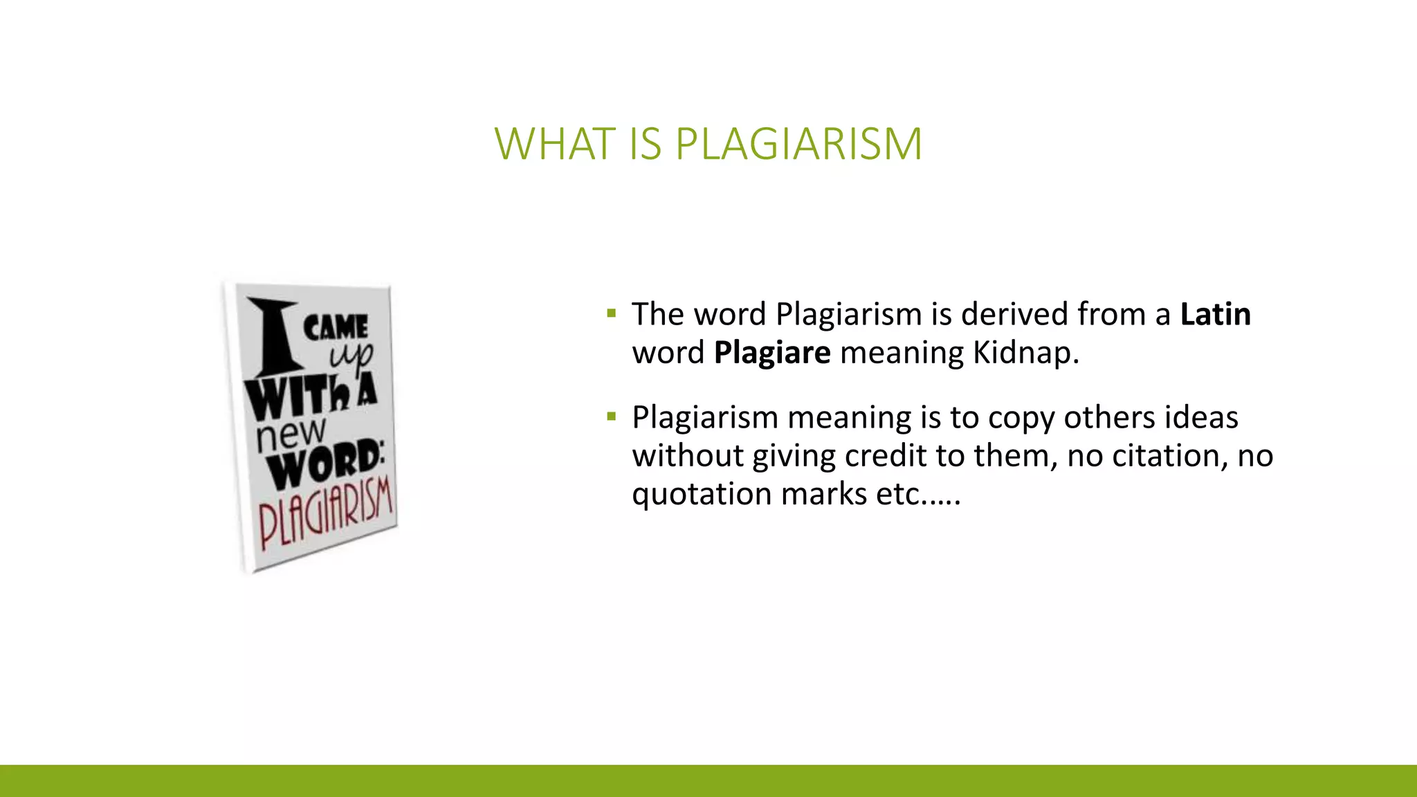 Plagiarism and cheating, Its effects and solutions | PPTX