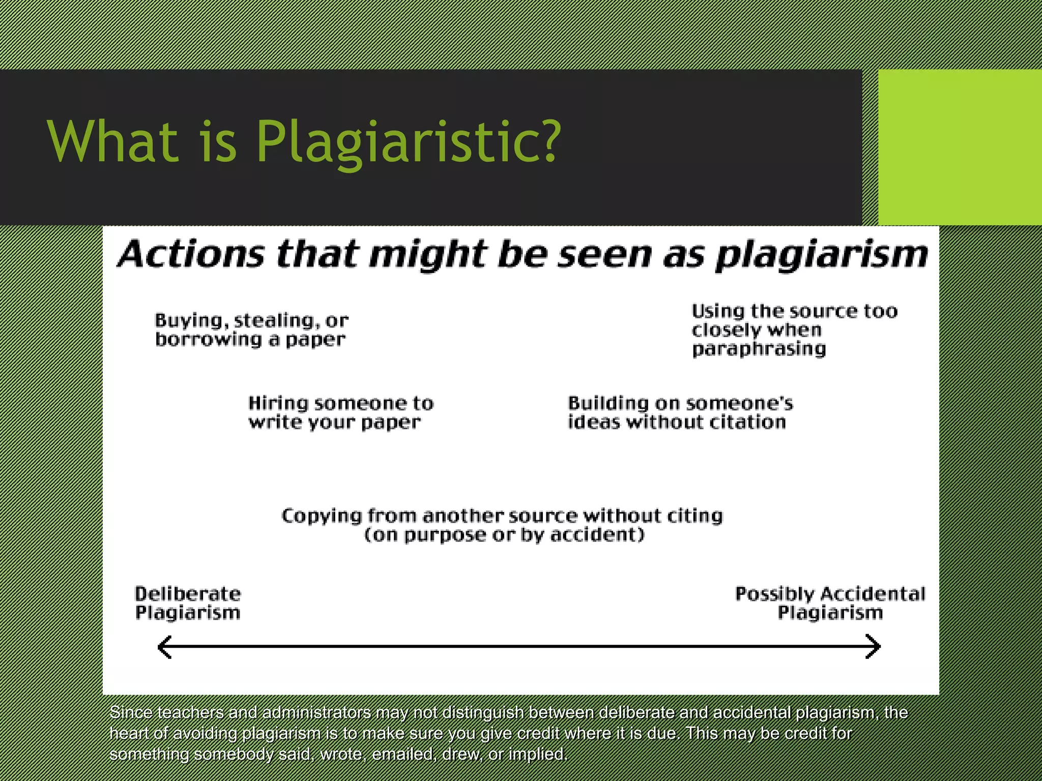 Plagiarism & Citation - MLA 8 & APA 8 | PPT | Resume Writing and Advice ...