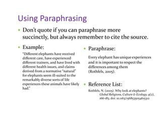 6.Plagiarism & Citing Sources | PPTX