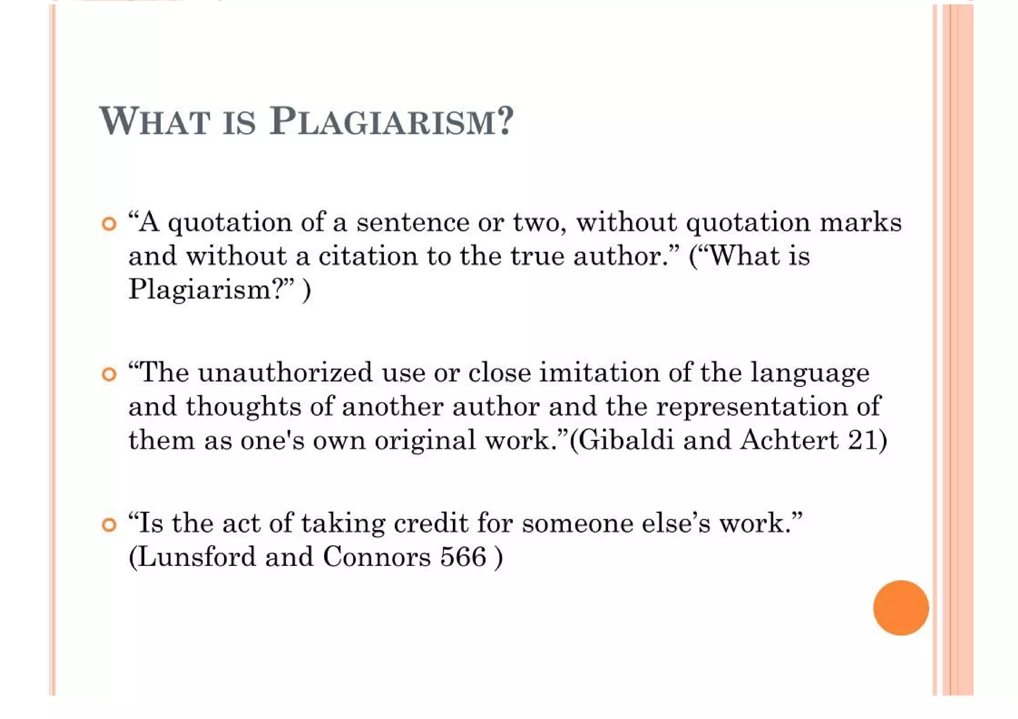 Plagiarism Definition & Types | PDF