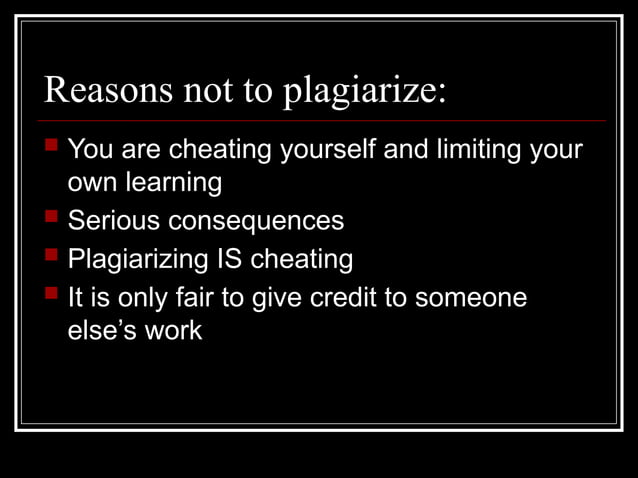 Plagiarism & how to avoid Plagiarism. ppt | PPT