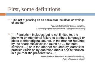 Plagiarism jea15 | PPT