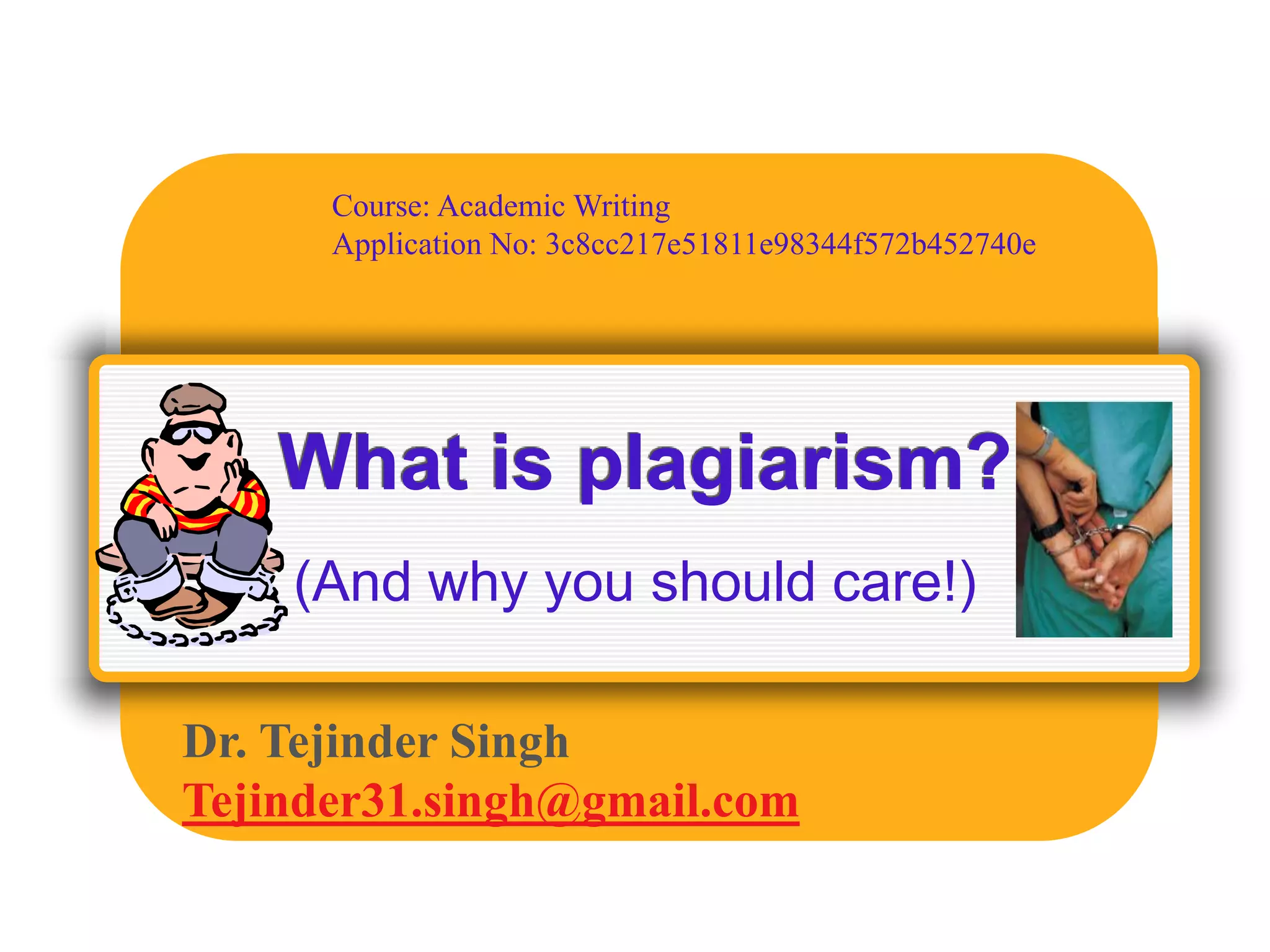 What is Plagiarism? | PPT