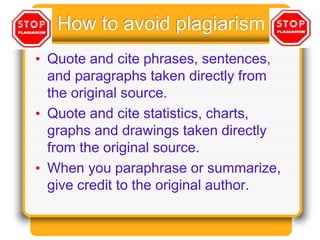 What is Plagiarism? | PPT