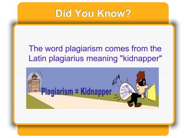 plagiarism lesson ppt.ppt