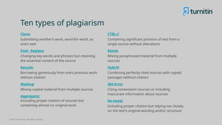 plagiarism lesson presentation - Academic Integrity | PPT