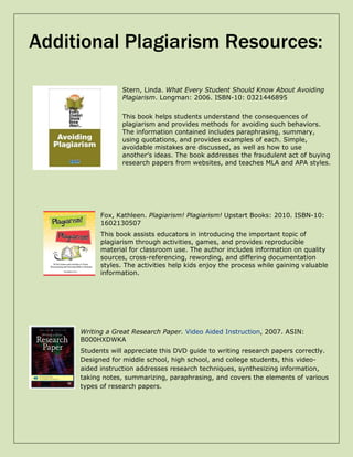 Plagiarism pathfinder (1) | PDF