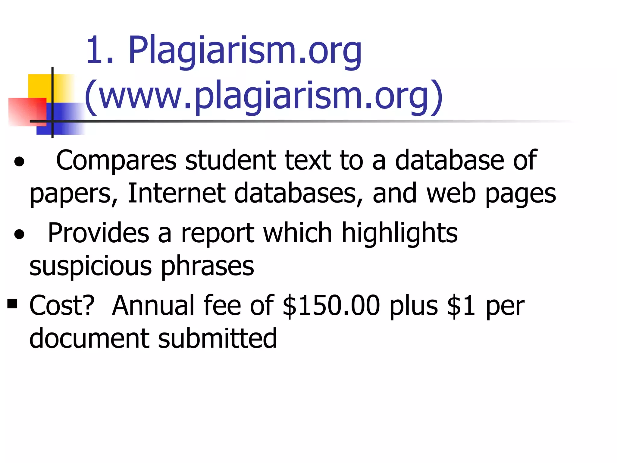 Plagiarism Power Point | PPT | Homework and Study | Education
