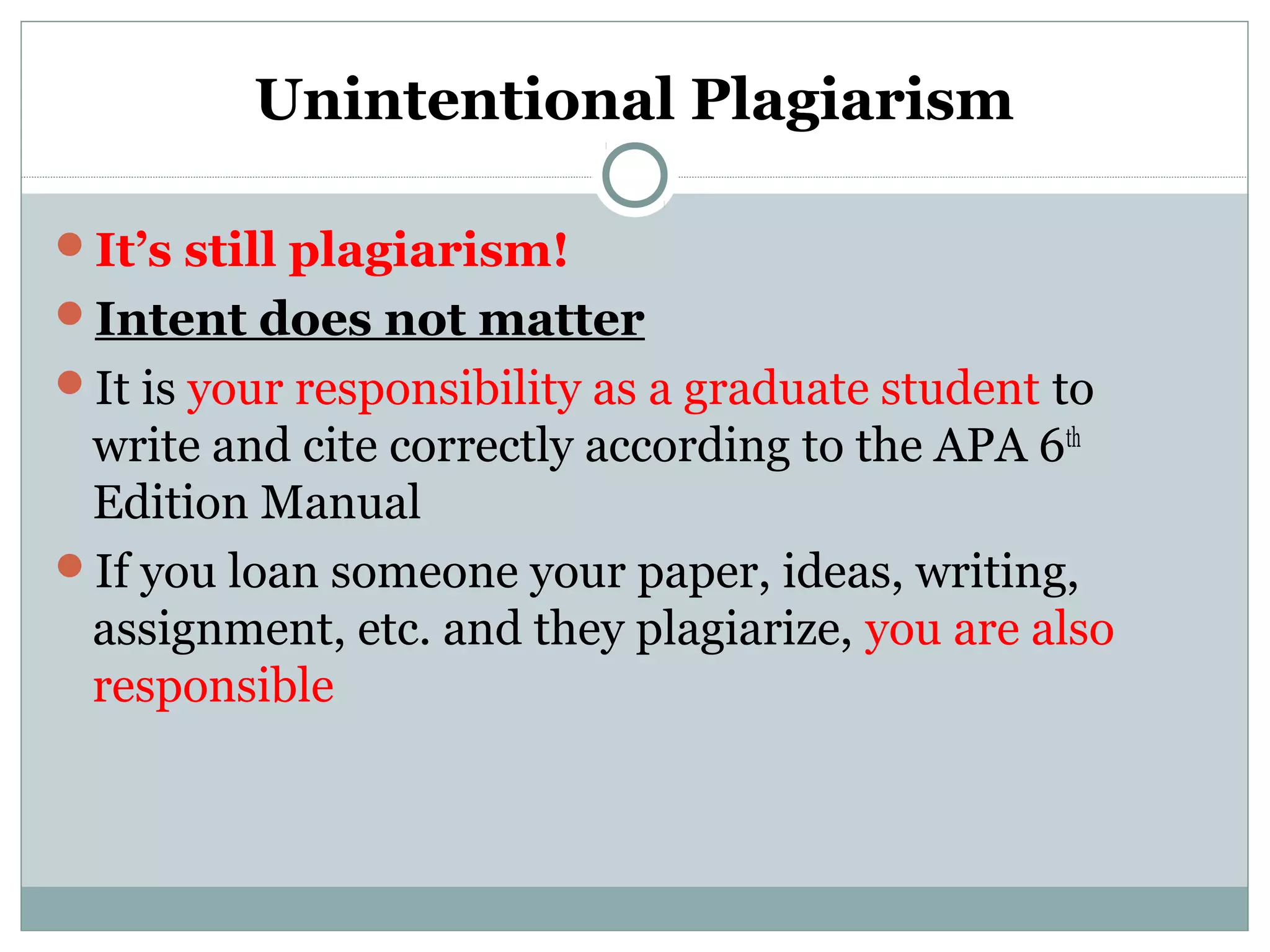 Plagiarism ppt 1 (2) | PPT