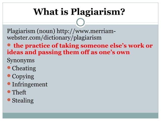 Plagiarism ppt 1 (2) | PPT