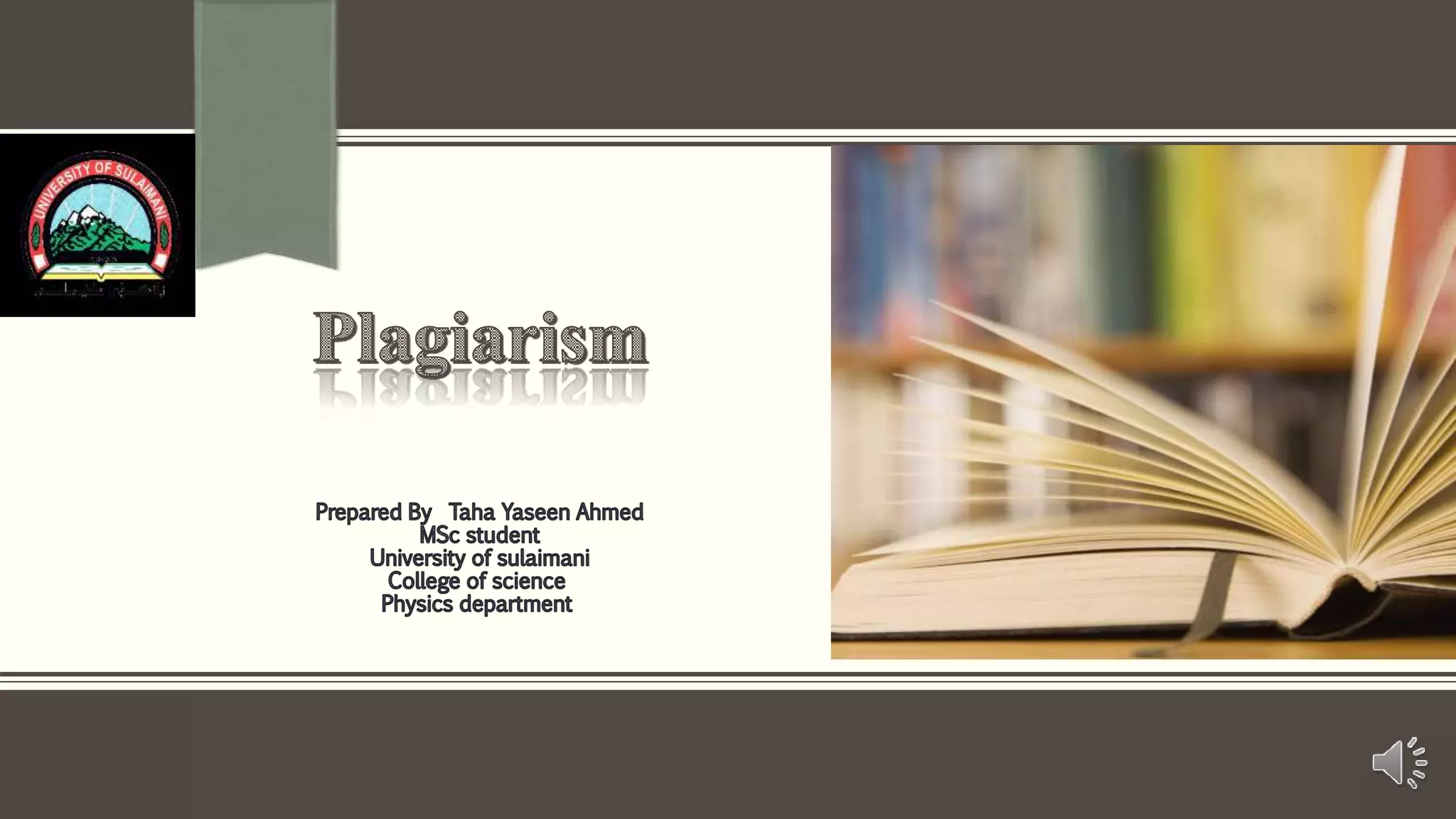Plagiarism ppt | PPT