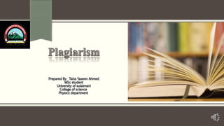 Plagiarism ppt | PPTX