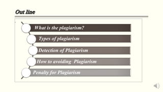 Plagiarism ppt | PPTX