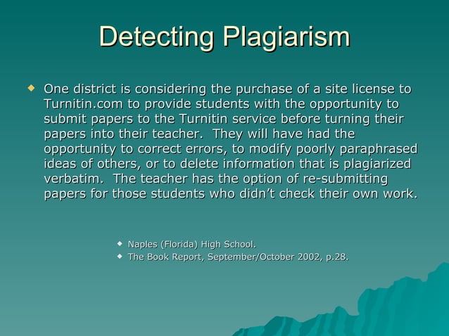 Plagiarism Ppt Teachers | PPT