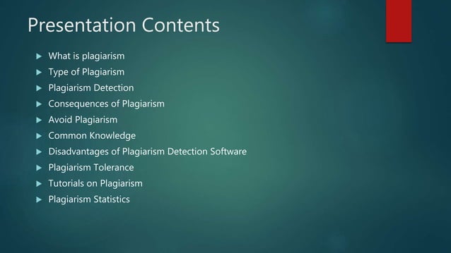 Plagiarism: Detect and Prevent | PPT