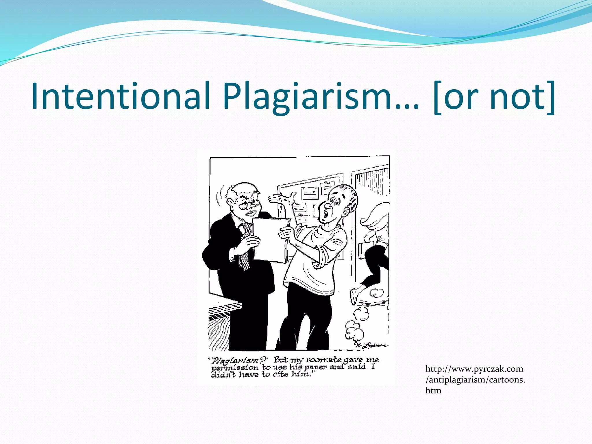 Plagiarism tutorial | PPTX