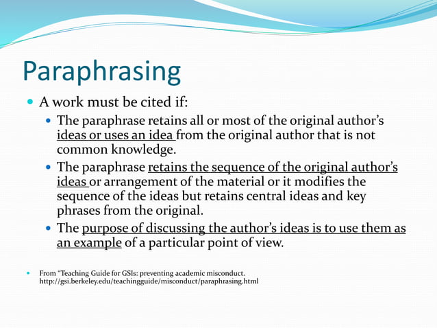 Plagiarism tutorial | PPTX