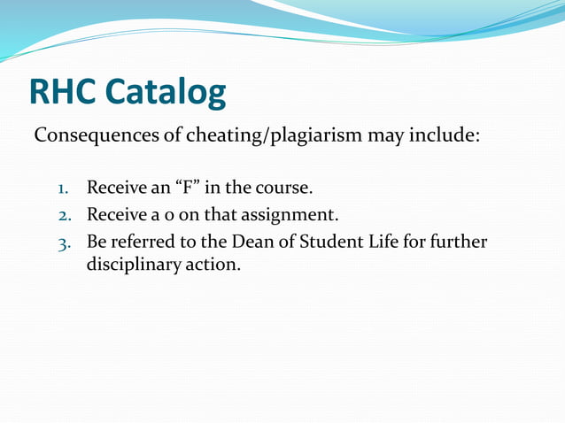 Plagiarism tutorial | PPTX