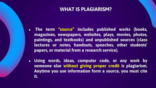 Plagiarism, Types & Consequences by Dr. Sarita Anand | PPT