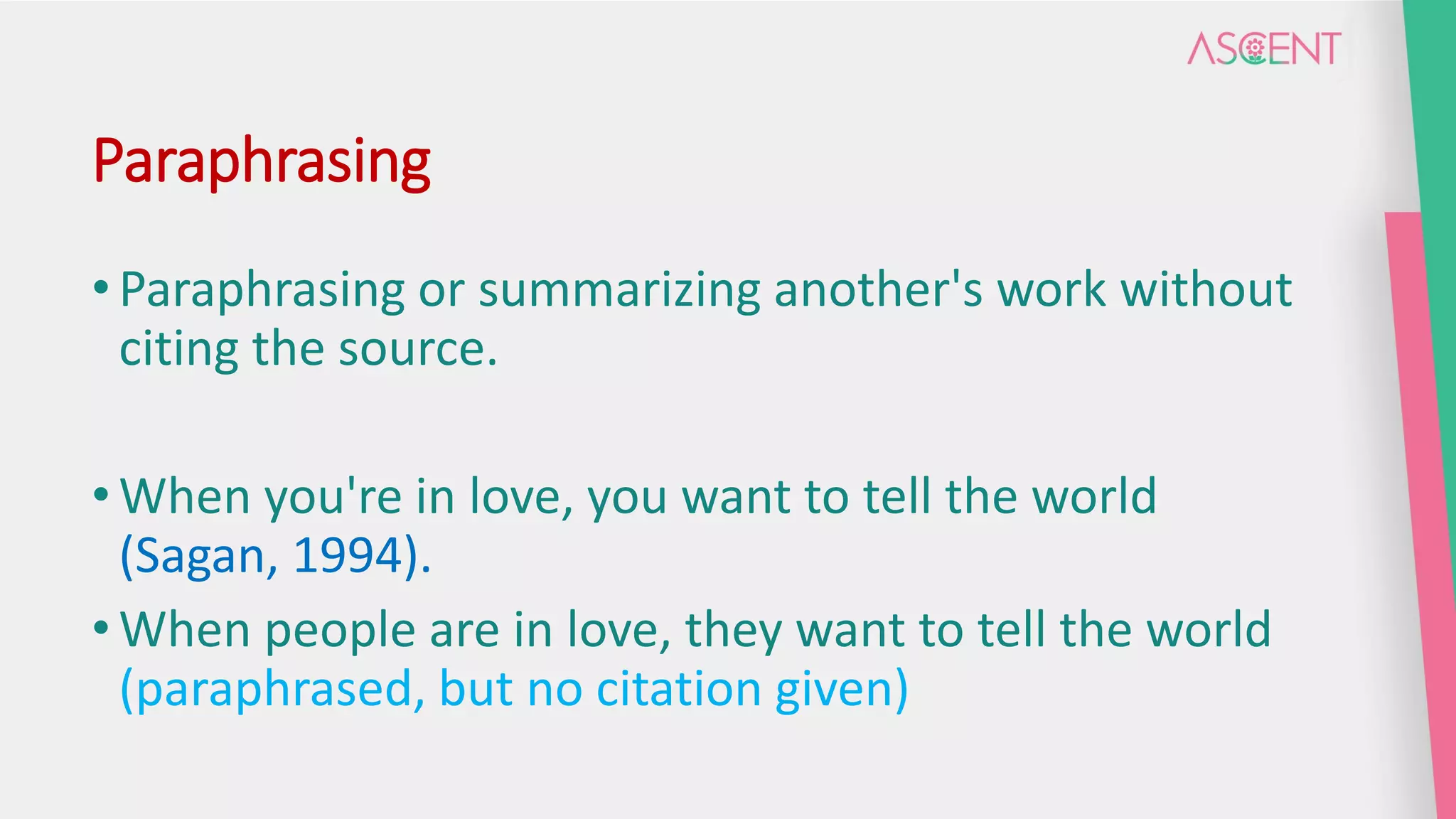 What is Plagiarism? How to Avoid it? | PPT
