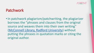 What is Plagiarism? How to Avoid it? | PPT