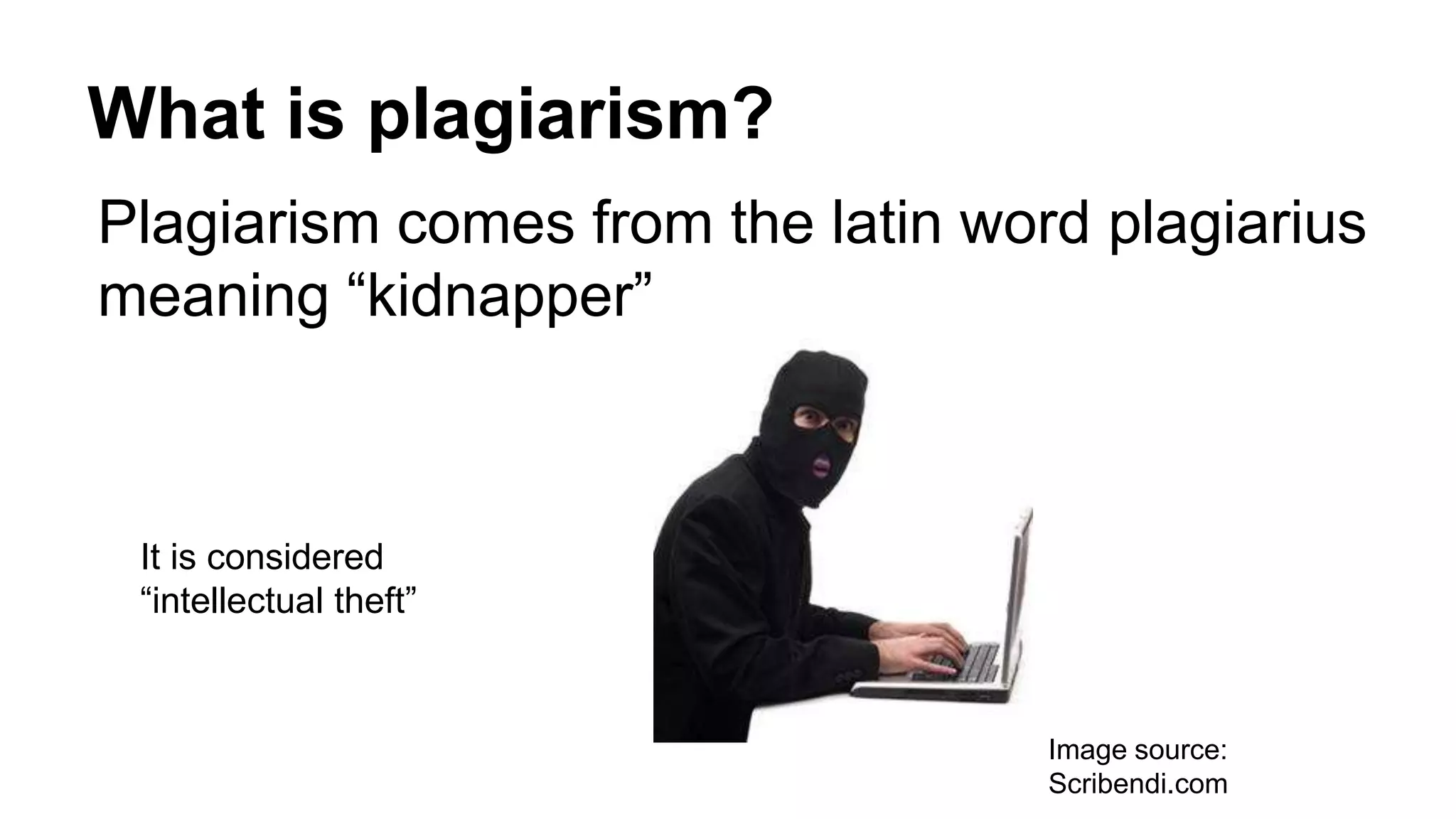 Plagiarism vs. Paraphrase | PPTX