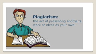 Plagiarism vs. Paraphrasing | PPT