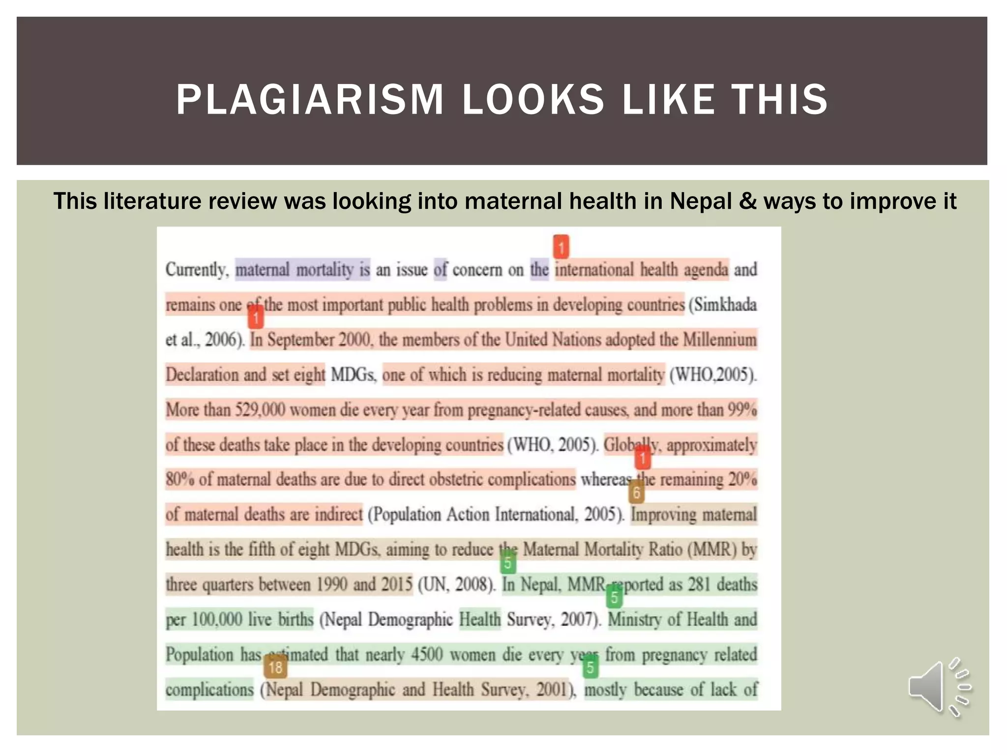 SCIE 911 Task 1: Dr Mikac explains 'plagiarism' | PPT