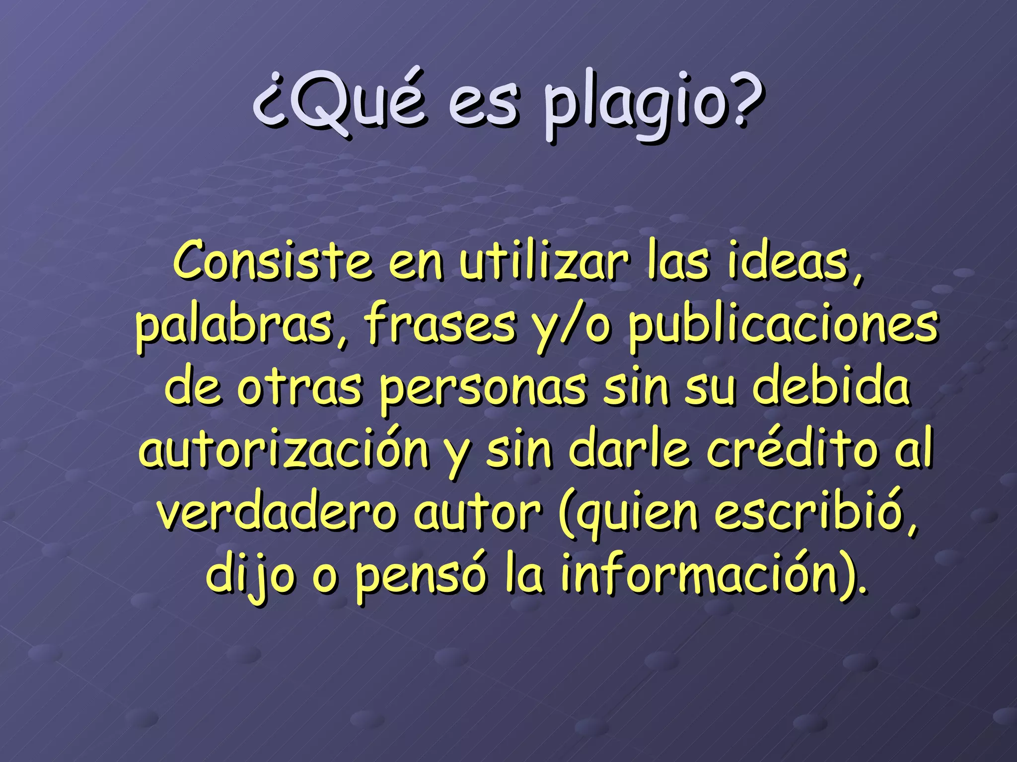Plagio y Pirateria | PPT
