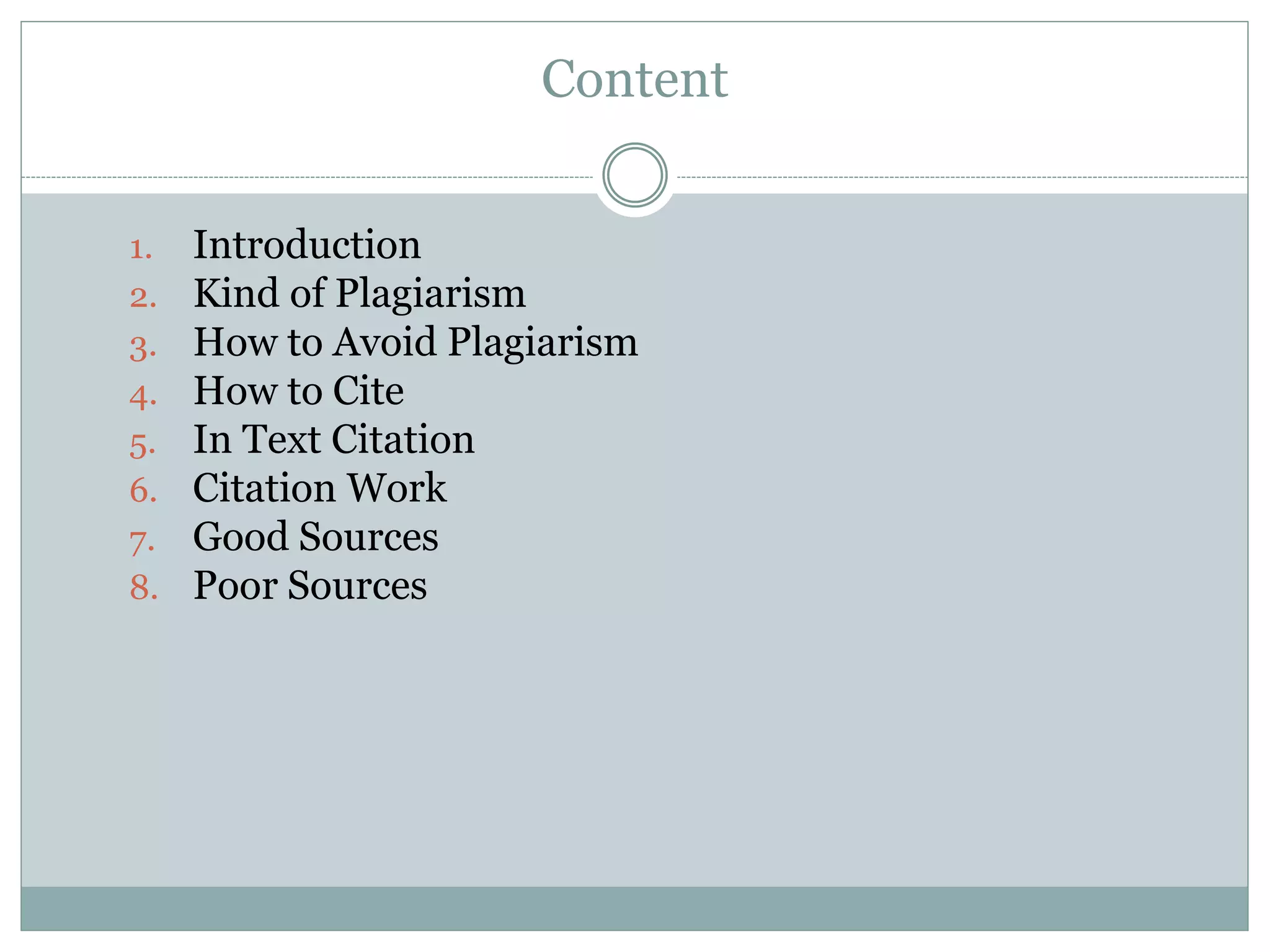 Plagirism ppt | PPTX