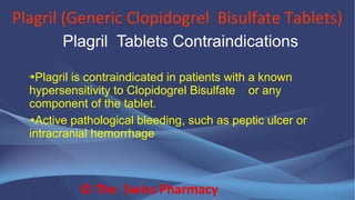 Plagril (Generic Clopidogrel Bisulfate Tablets) | PPT