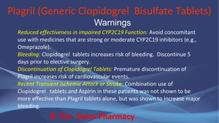 Plagril (Generic Clopidogrel Bisulfate Tablets) | PPT