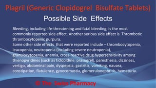 Plagril (Generic Clopidogrel Bisulfate Tablets) | PPT