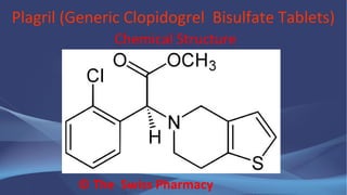 Plagril (Generic Clopidogrel Bisulfate Tablets) | PPT