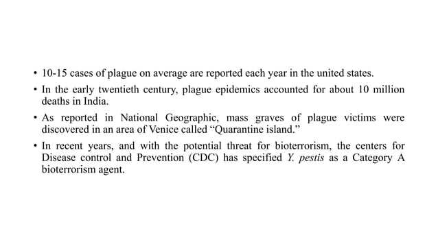 Plague | PPTX | Infectious Diseases | Diseases and Conditions